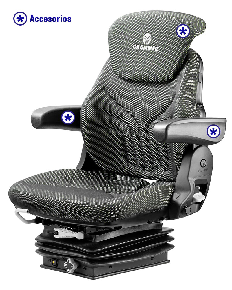 Compacto Comfort – Asiento Agrícola Grammer Nutriset | NUTRISET - Grammer